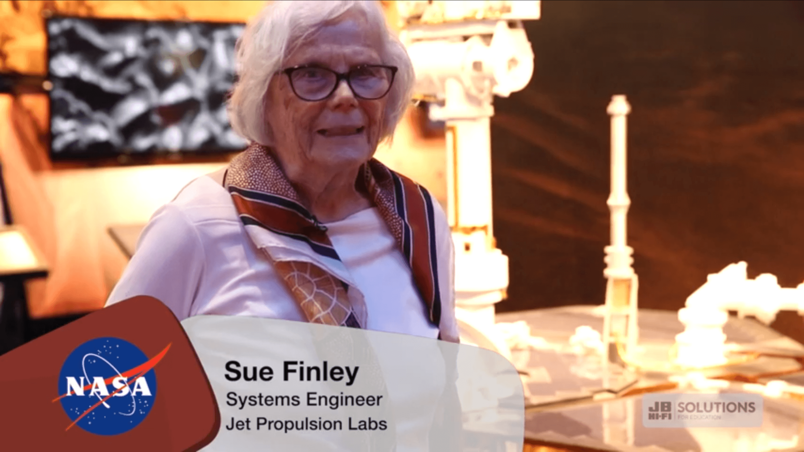 The Original Rocket Woman, NASA's Sue Finley Explains Why Robotics Is ...